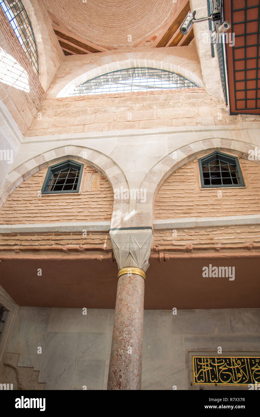 Ancient columns from Ottoman times in the view Stock Photo - Alamy