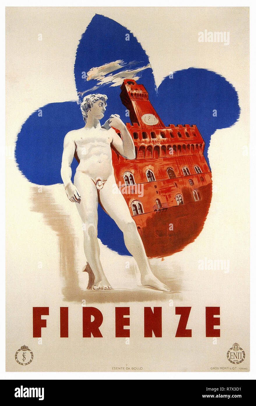 Firenze poster hi-res stock photography and images - Alamy