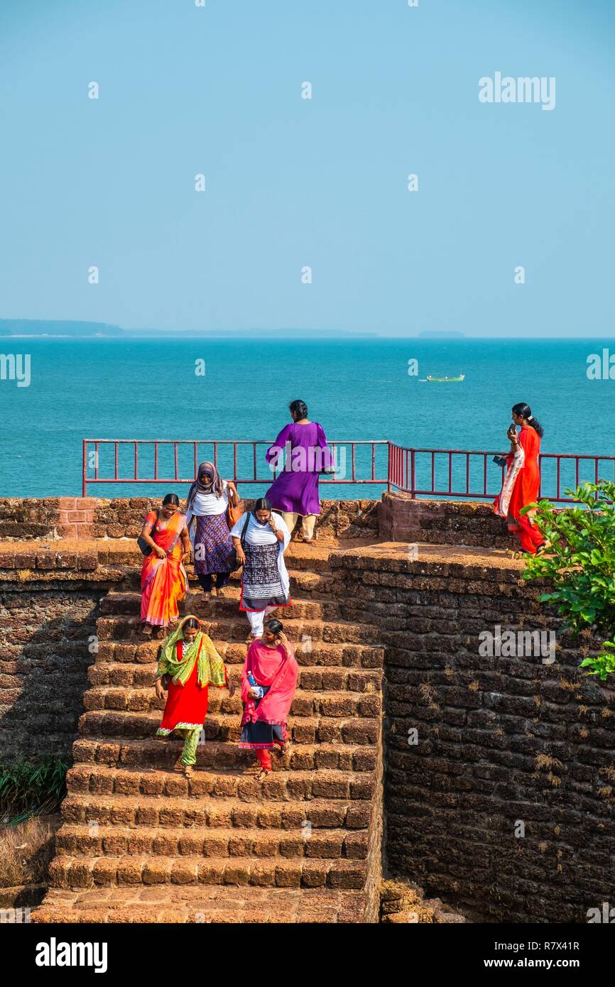 India, state of Kerala, Cannamore or Kannur, Sant Angelo's Fort built ...