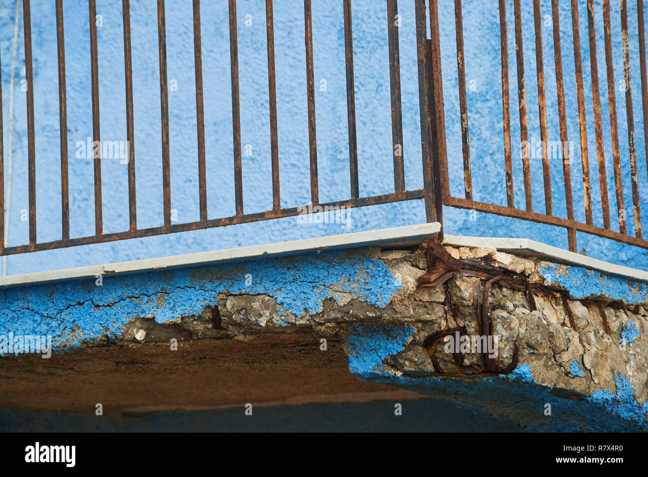 old construction.building damage for repair Stock Photo - Alamy