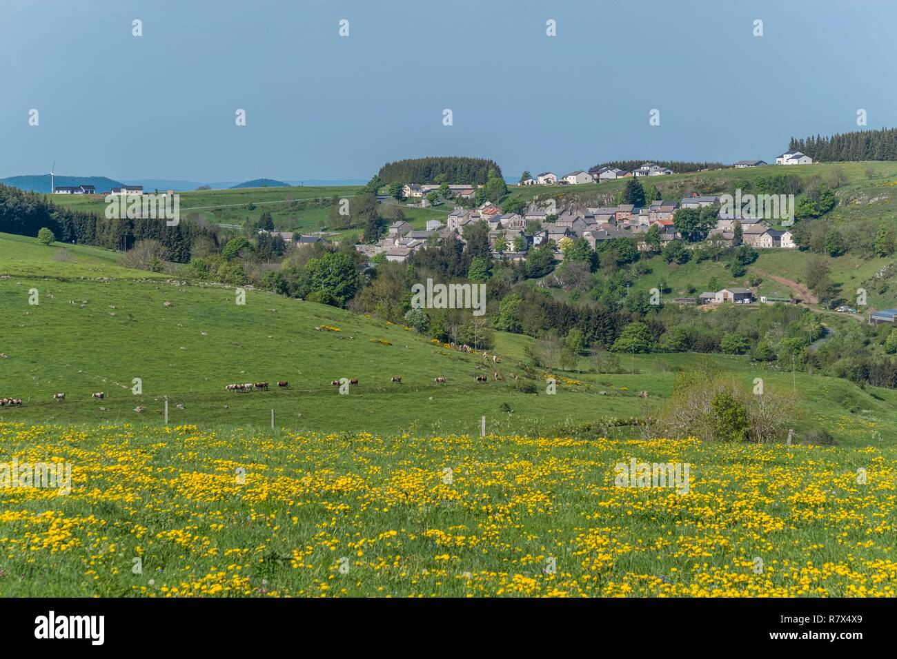 Front view village hi-res stock photography and images - Alamy