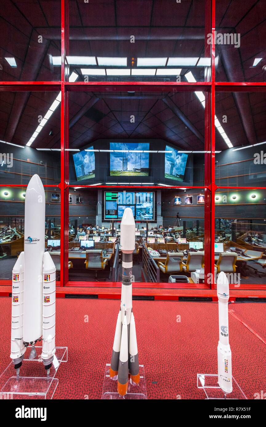 France, French Guiana, Kourou, Guiana Space Center (CSG), Jupiter ...