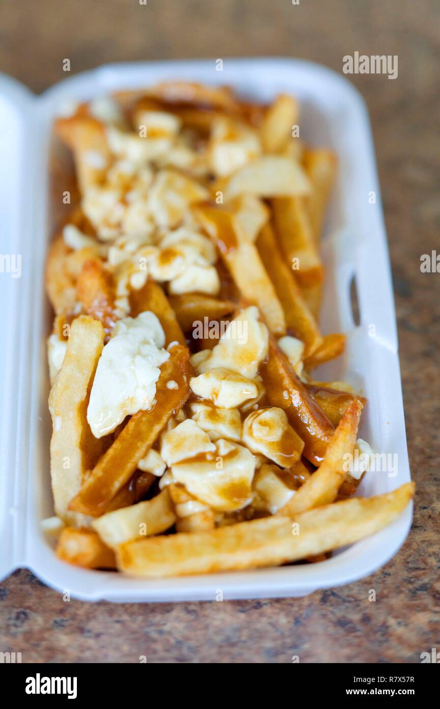 Poutine montreal people hi-res stock photography and images - Alamy