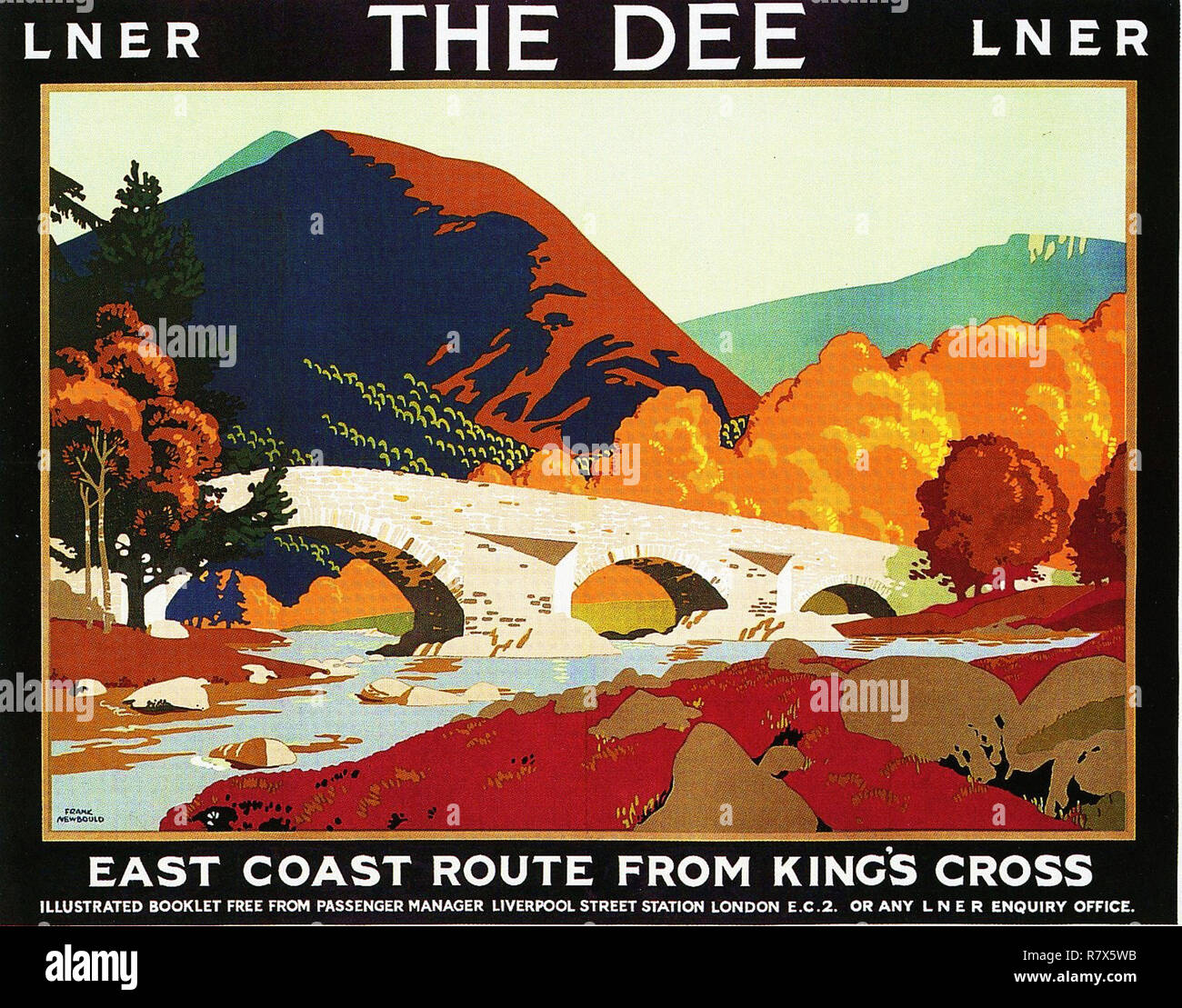 Lner vintage poster hi-res stock photography and images - Alamy