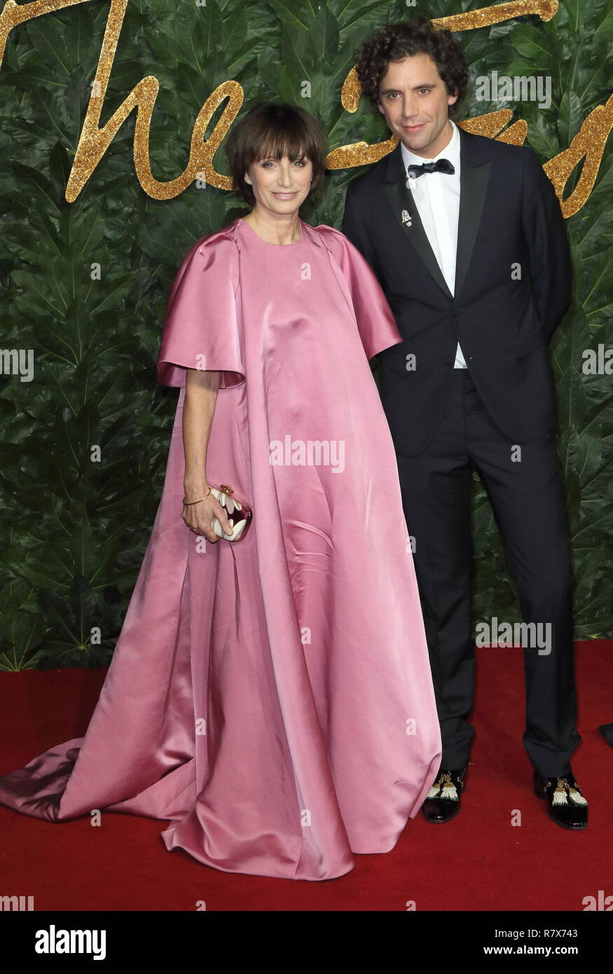 Kristin Scott Thomas and Mika are seen on the red carpet during the ...