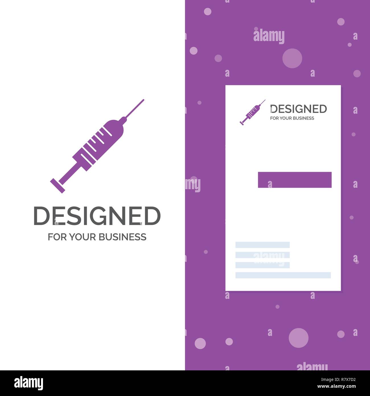 Purple needle Stock Vector Images - Alamy