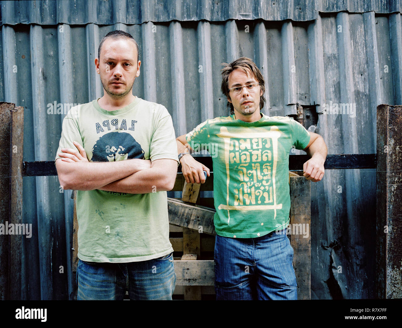 Basement Jaxx, English Electronic duo Felix Buxton and Simon Ratcliffe ...