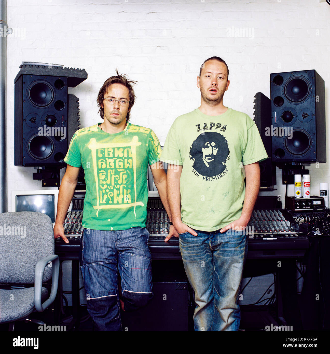 Basement Jaxx, English Electronic duo Felix Buxton and Simon Ratcliffe ...