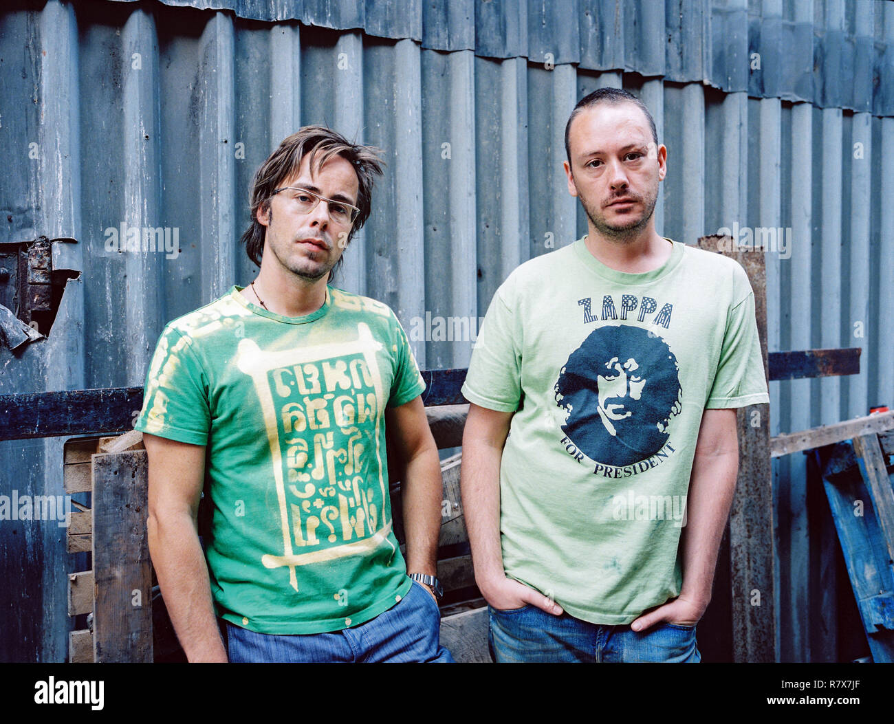 Basement Jaxx, English Electronic duo Felix Buxton and Simon Ratcliffe ...