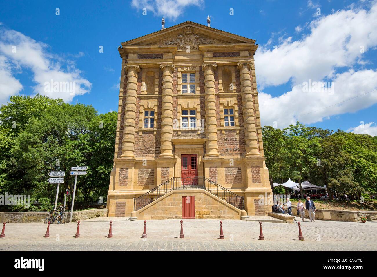 France, Ardennes, Charleville Mezieres, Arthur Rimbaud museum in the ...