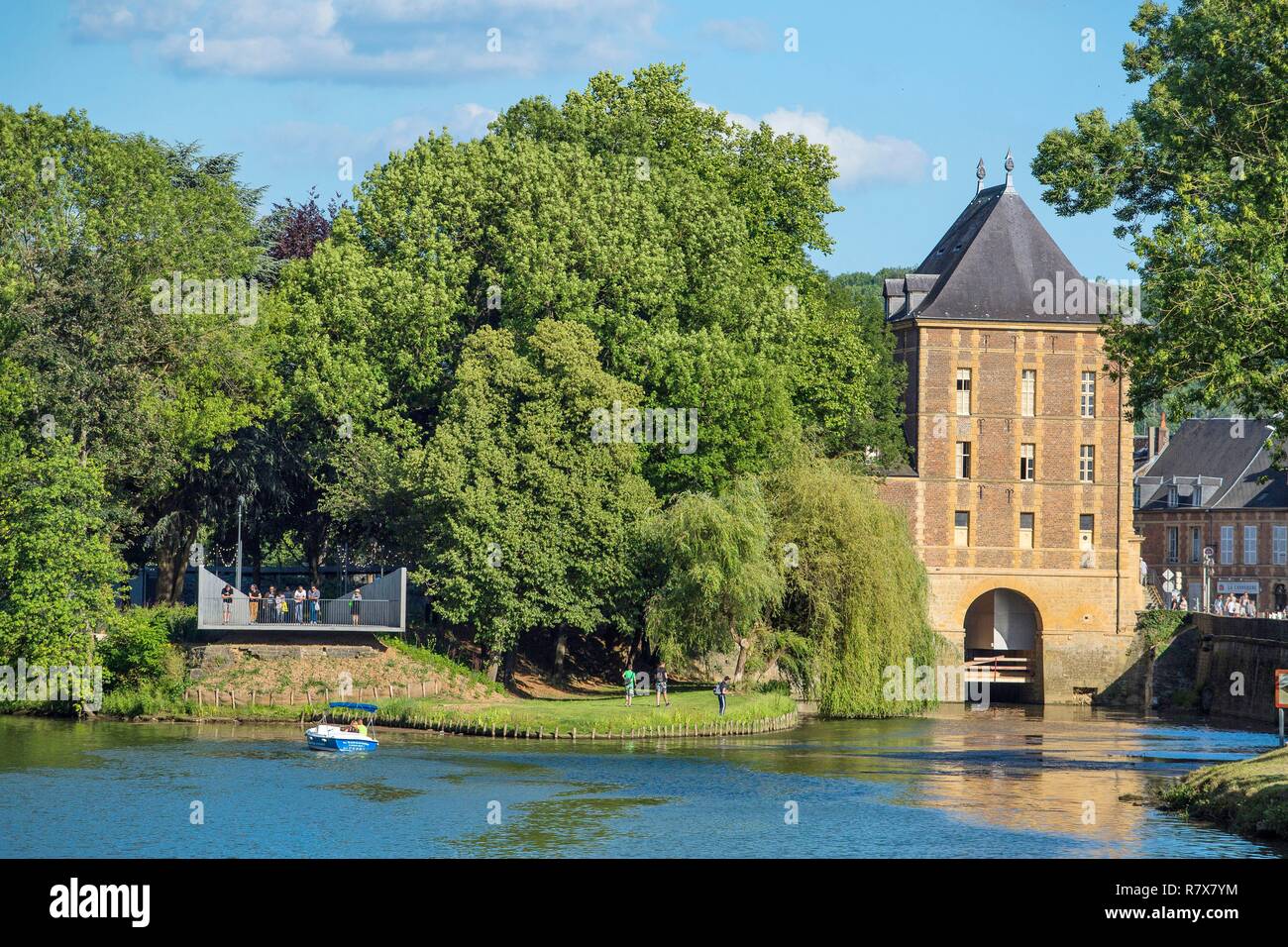 France, Ardennes, Charleville Mezieres, Arthur Rimbaud museum in the ...
