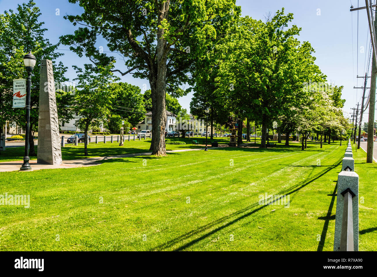 East End Park Winsted, Connecticut, USA Stock Photo - Alamy