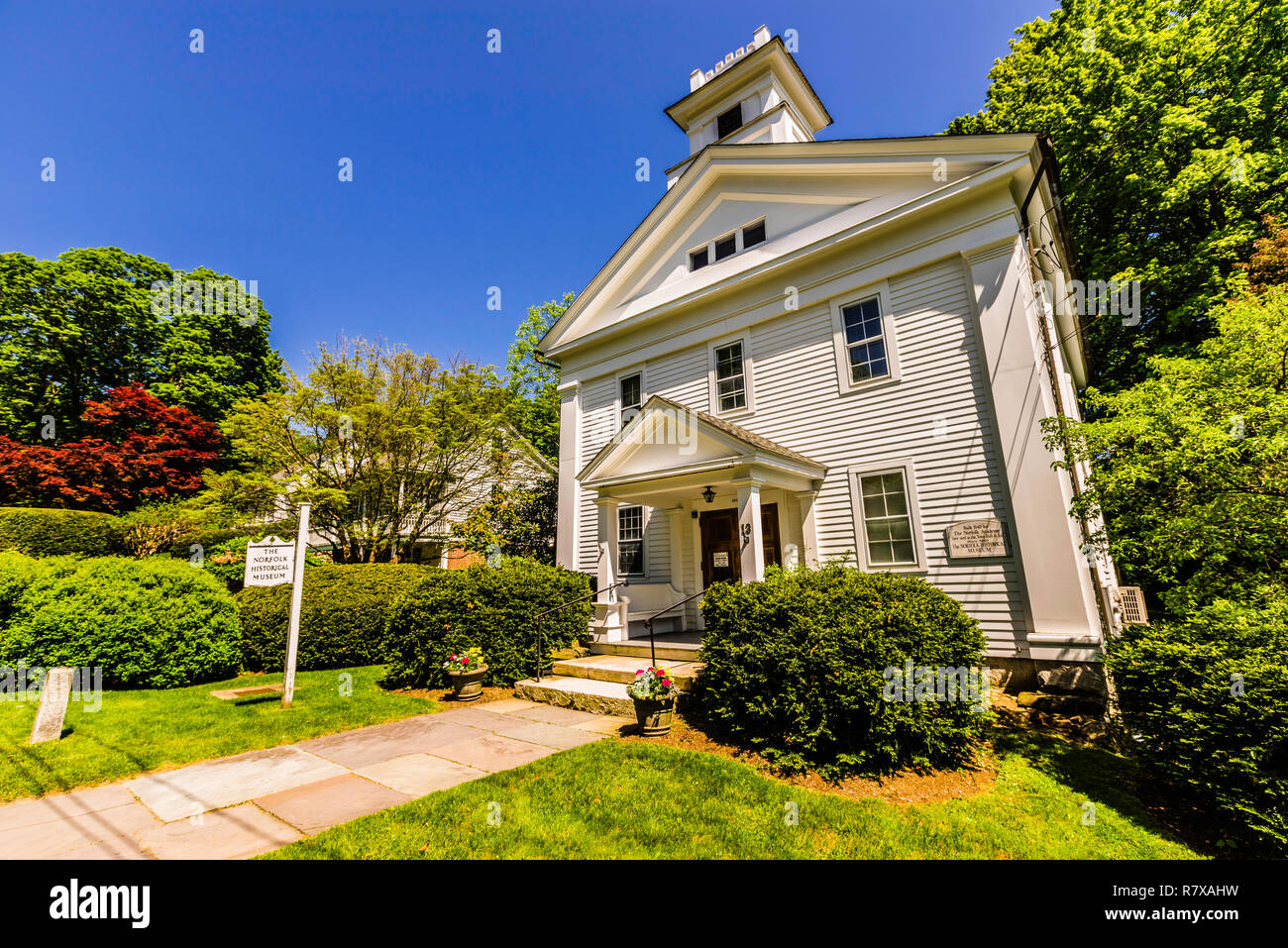 Norfolk Historical Society Norfolk, Connecticut, USA Stock Photo - Alamy