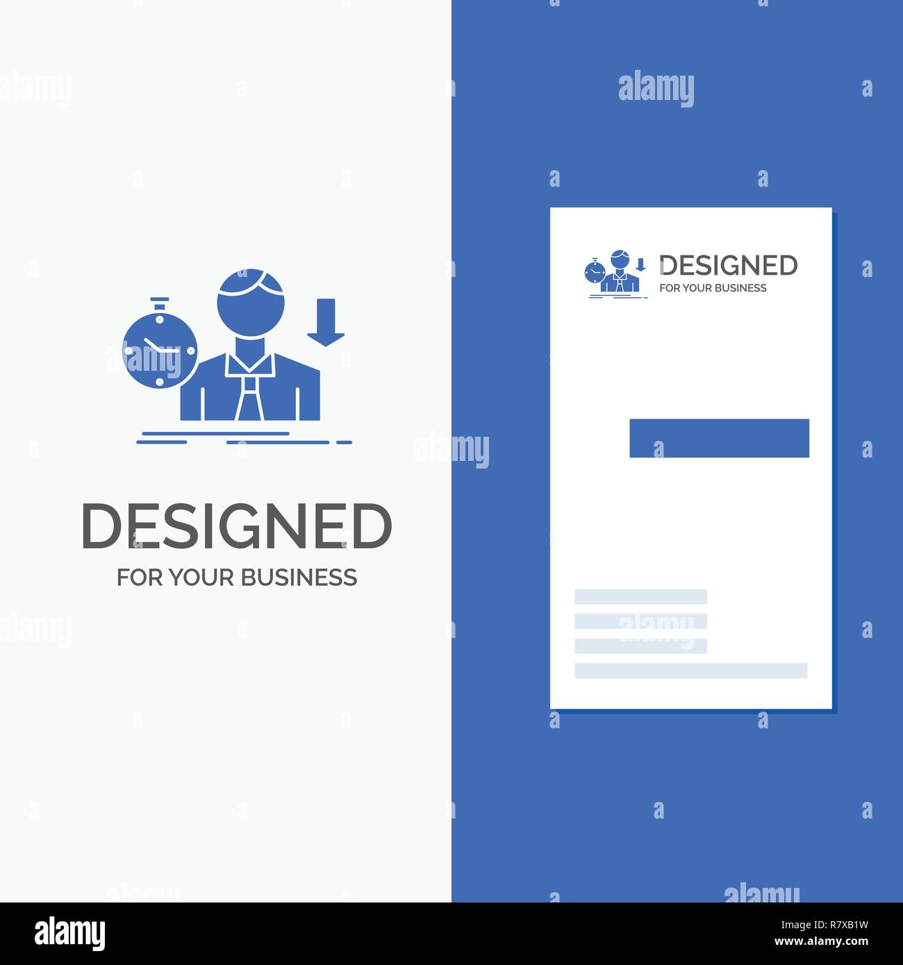 Disappointed business person Stock Vector Images - Alamy