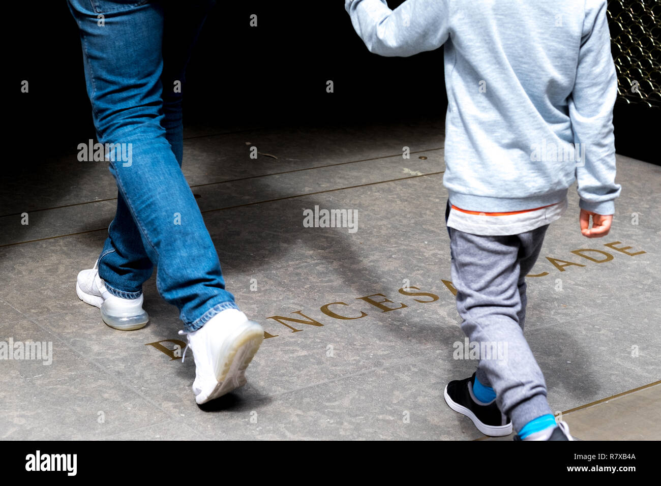 Feet walking along London Streets Stock Photo - Alamy