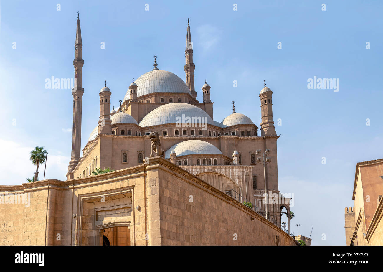 The Great Mosque of Muhammad Ali Pasha or Alabaster Mosque Situated on ...