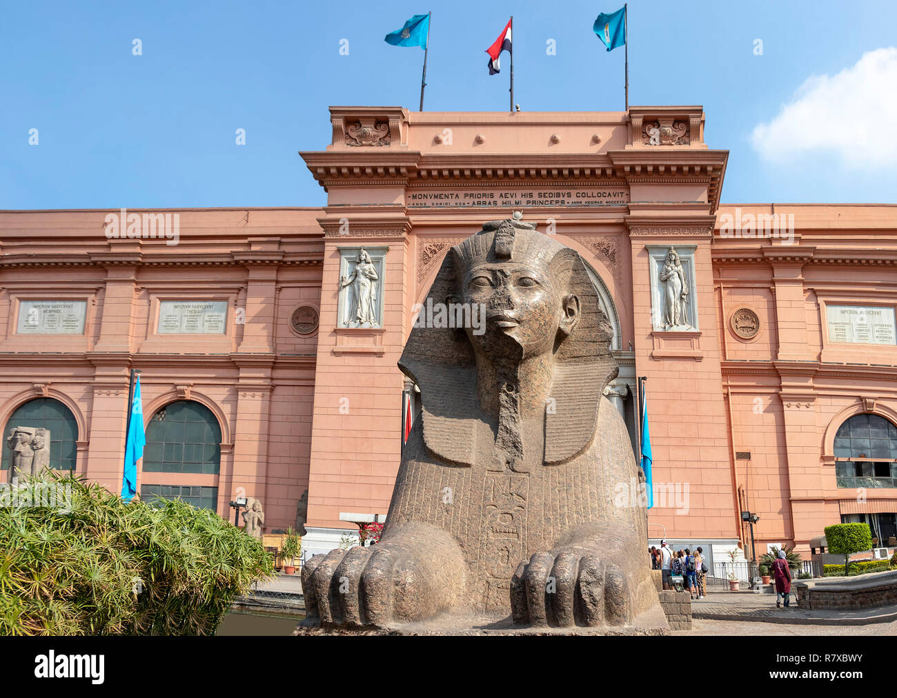 Cairo, Egypt - September 15, 2018: Egyptian Museum of Cairo in Egypt ...