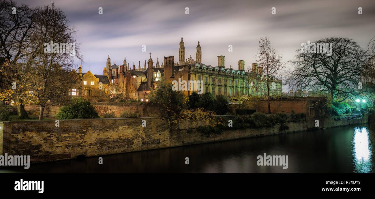 Buildings on the River Cam. Cambridge. Old Buildings. Building Spires ...