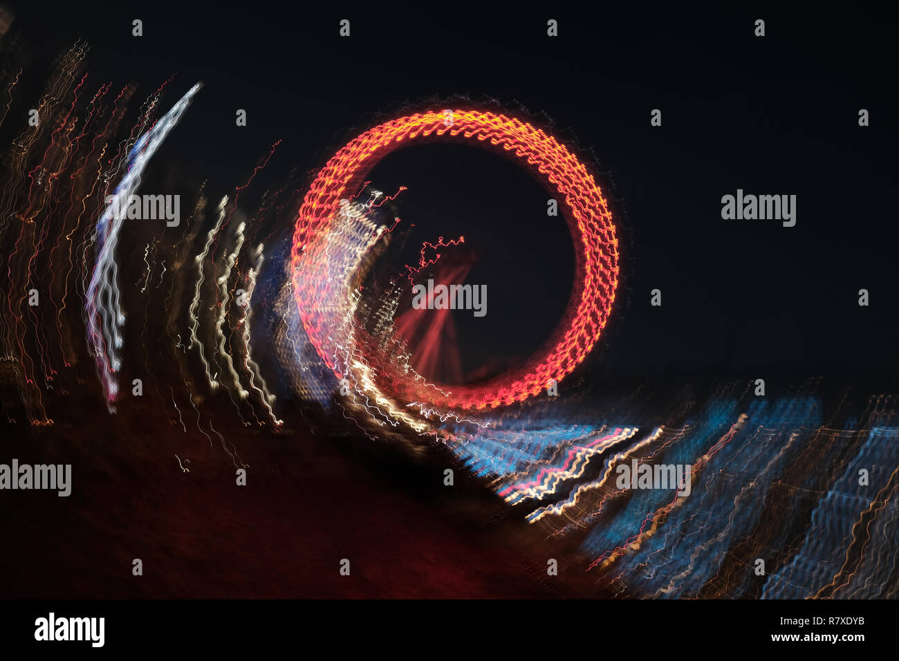 Blue bright buildings capital circle city hi-res stock photography and ...