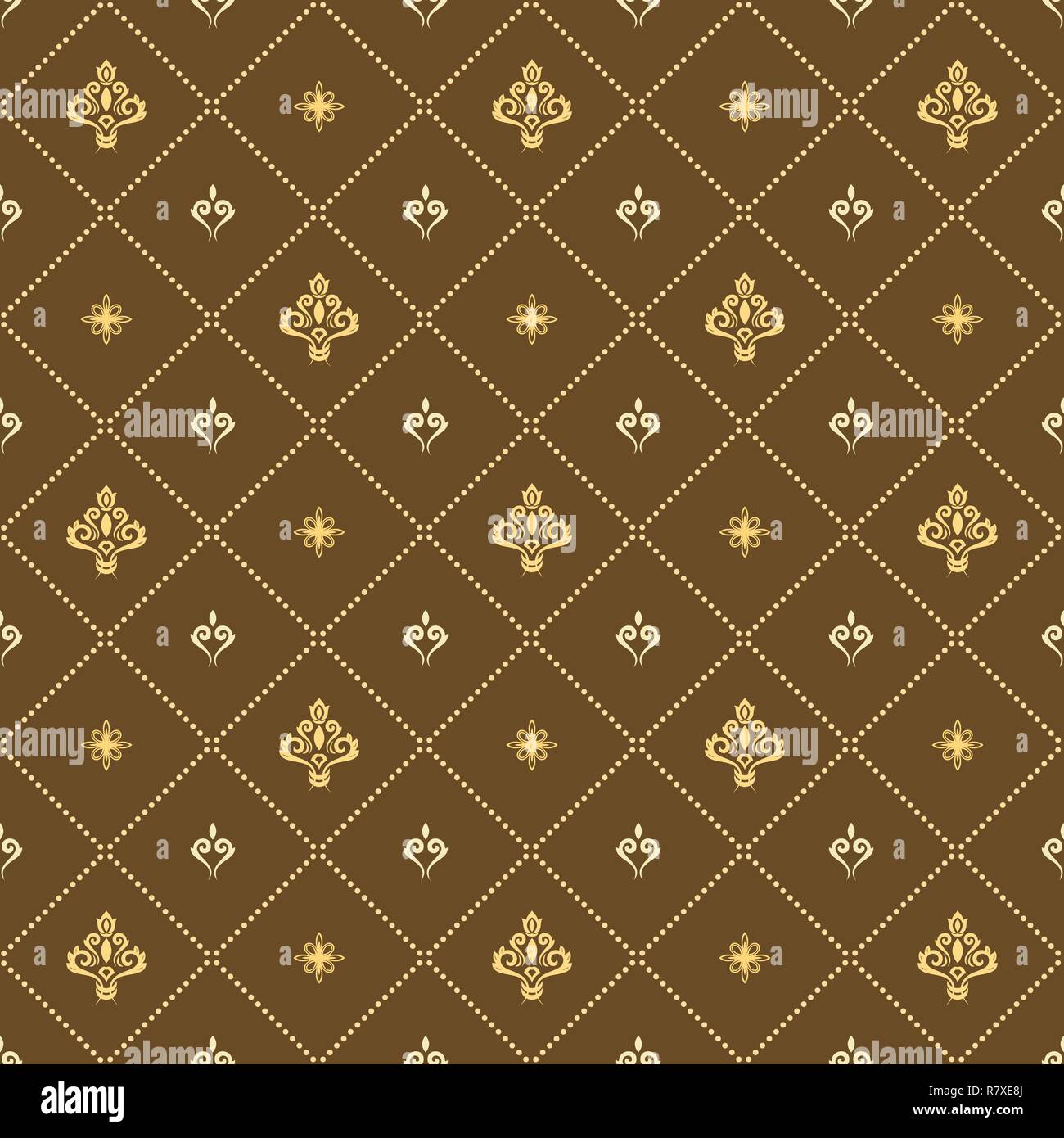 Royal gold wallpaper Stock Vector Images - Alamy