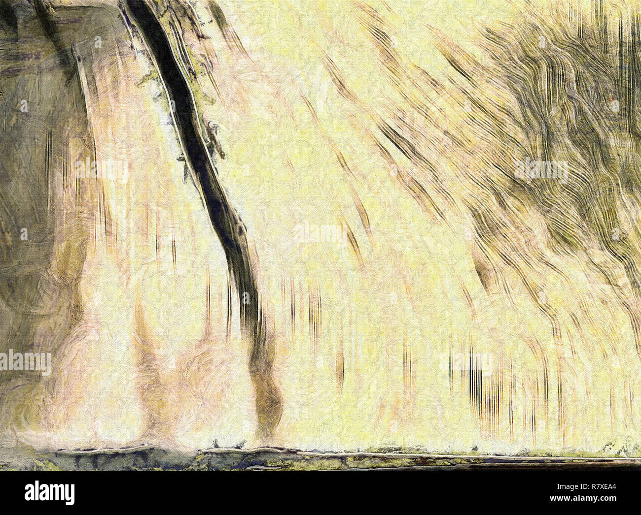 Colorless abstract painting Stock Photo - Alamy