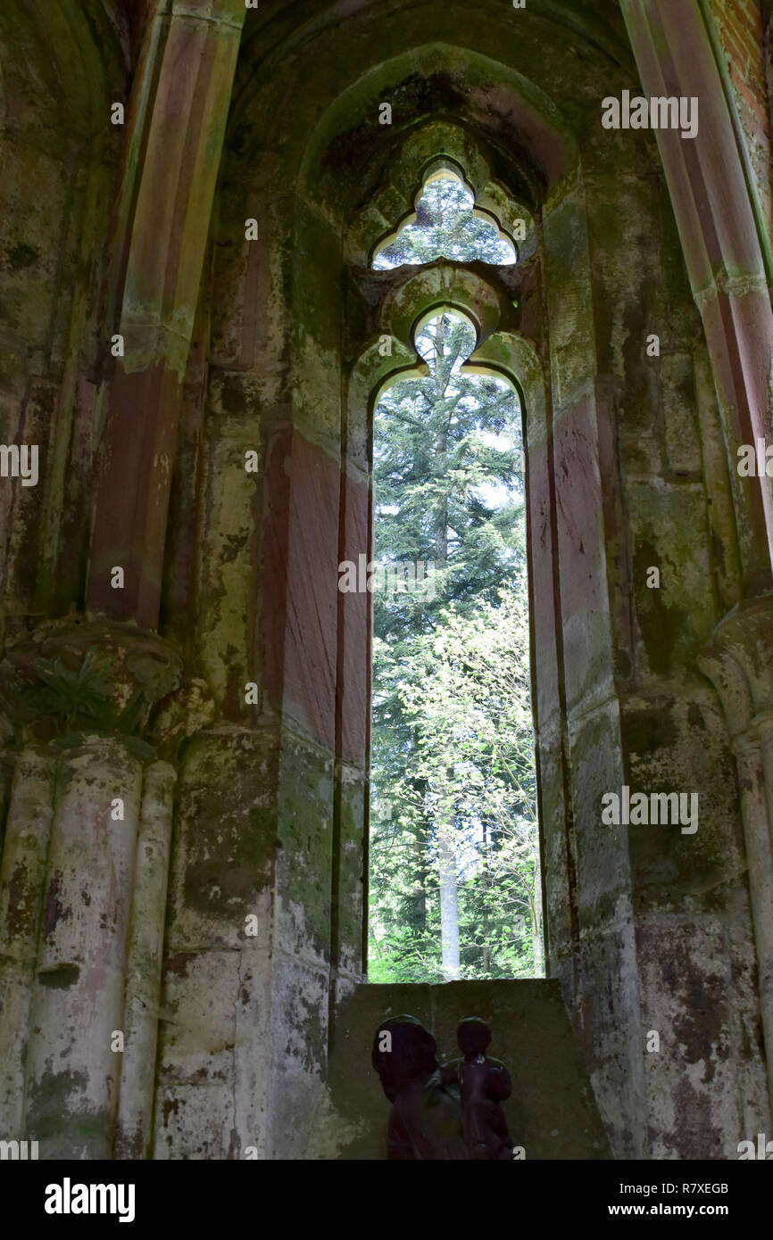 Monastery ruins of All Saints in the Black Forest Stock Photo - Alamy