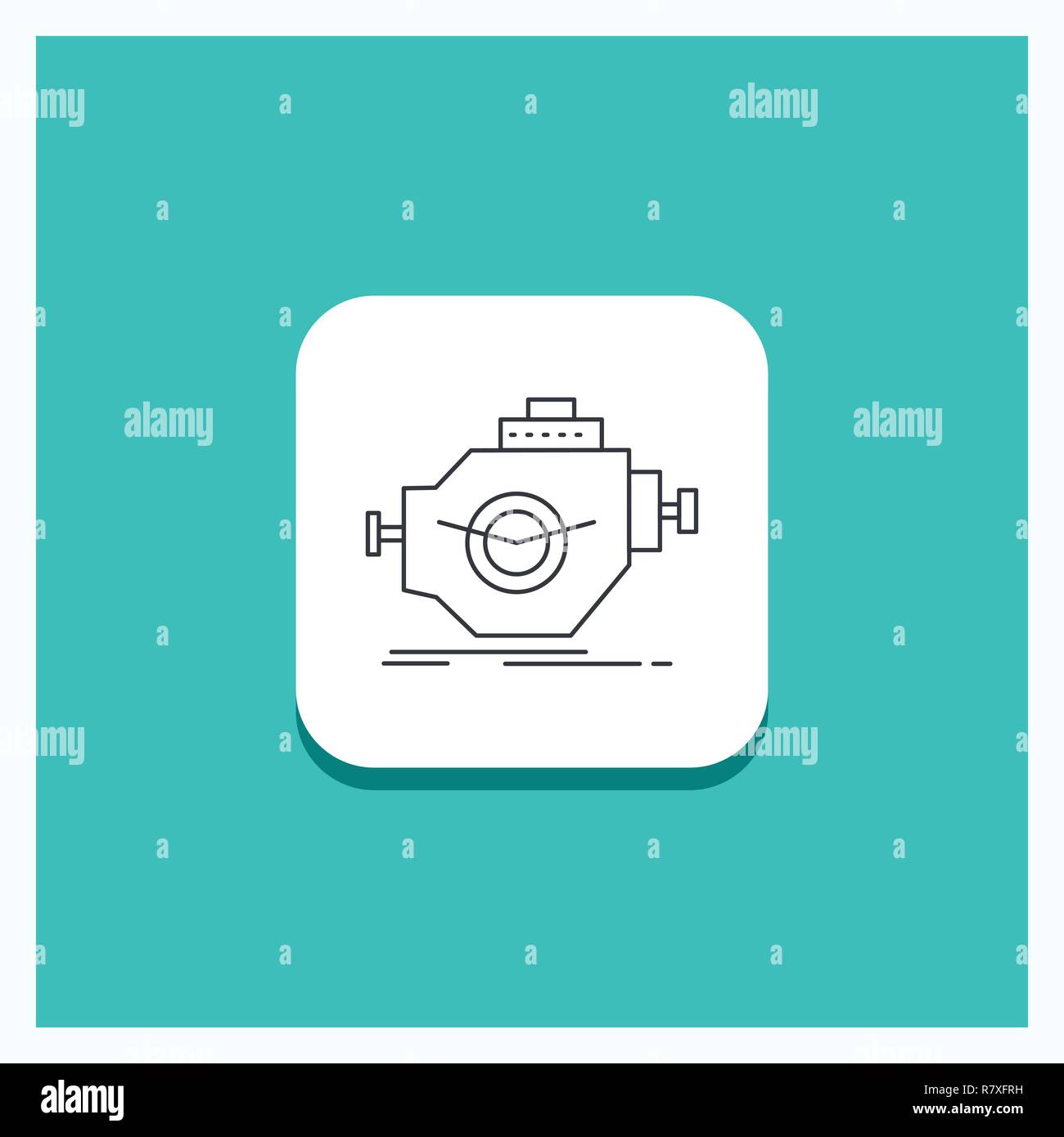 Round mechanic detail Stock Vector Images - Alamy