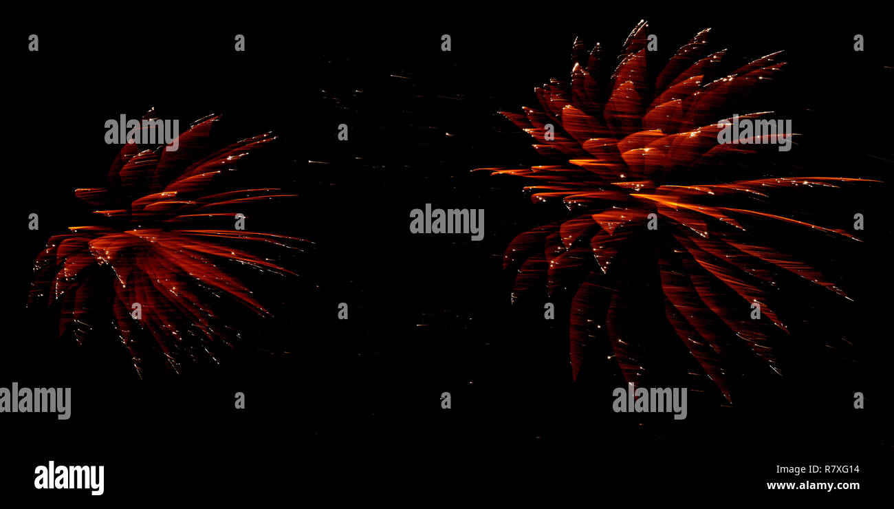 Himley Hall Fireworks 2018 Stock Photo - Alamy