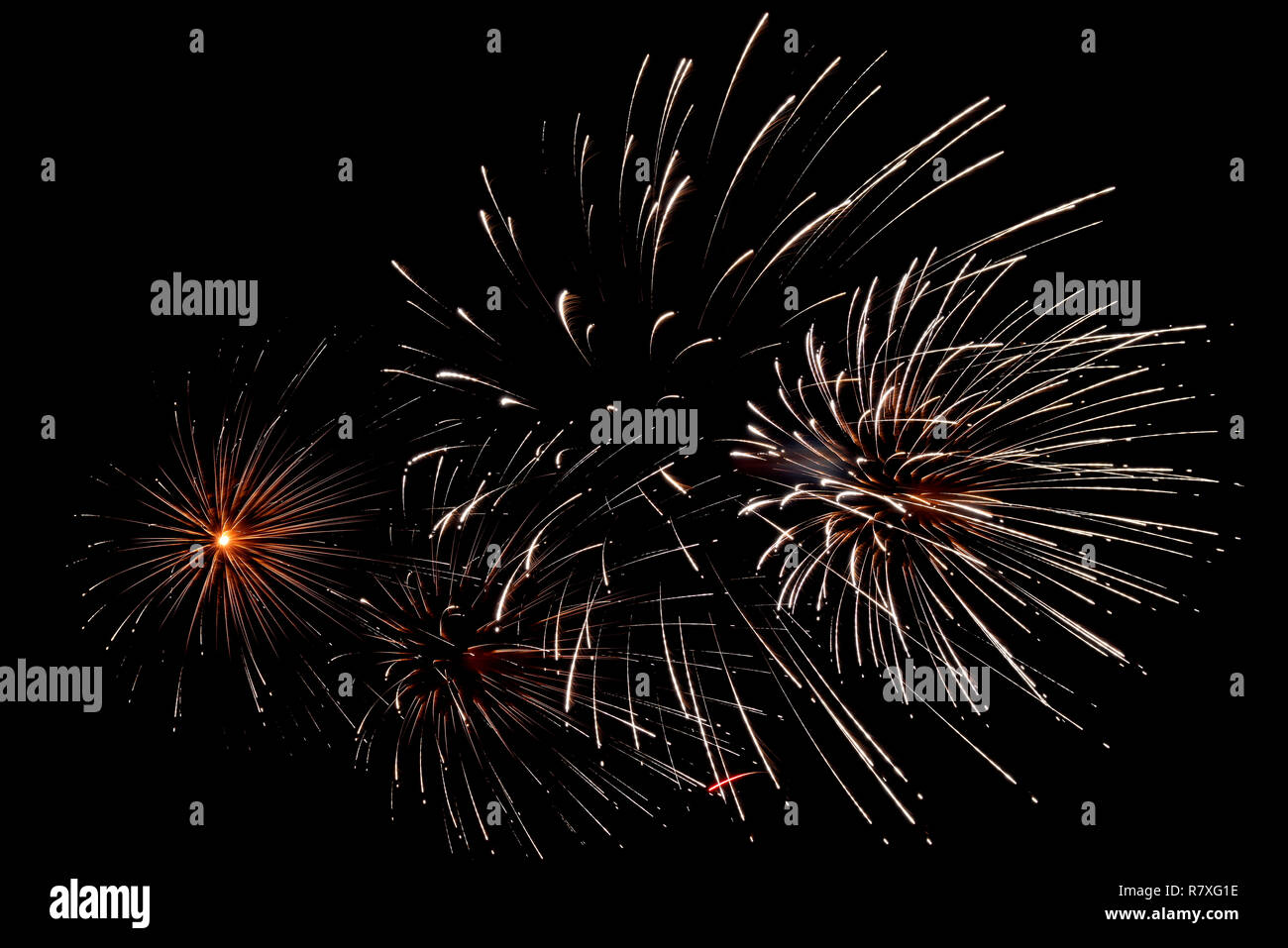 Himley Hall Fireworks 2018 Stock Photo - Alamy