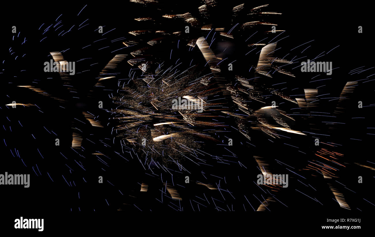 Himley Hall Fireworks 2018 Stock Photo - Alamy