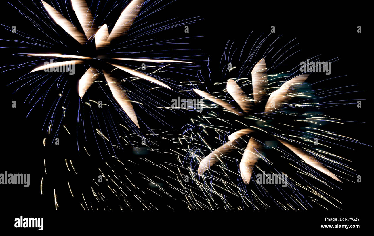 Himley Hall Fireworks 2018 Stock Photo - Alamy