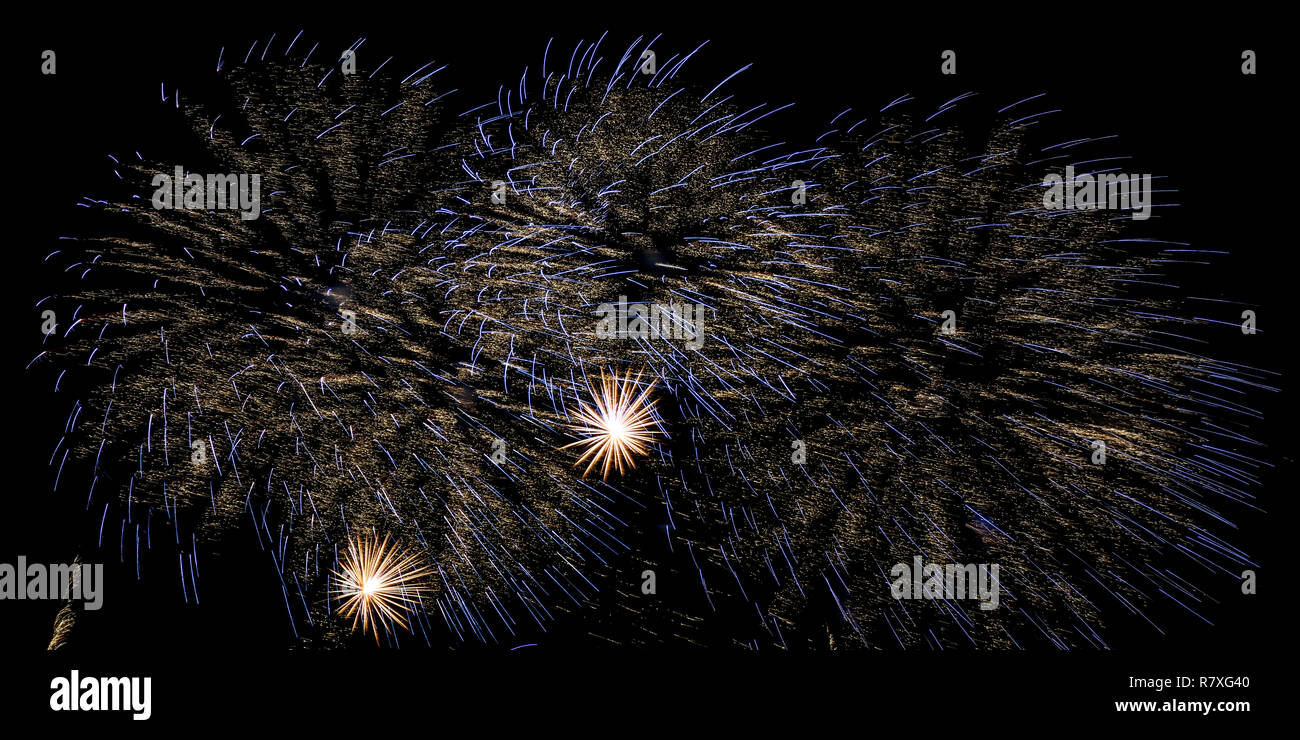 Himley Hall Fireworks 2018 Stock Photo - Alamy