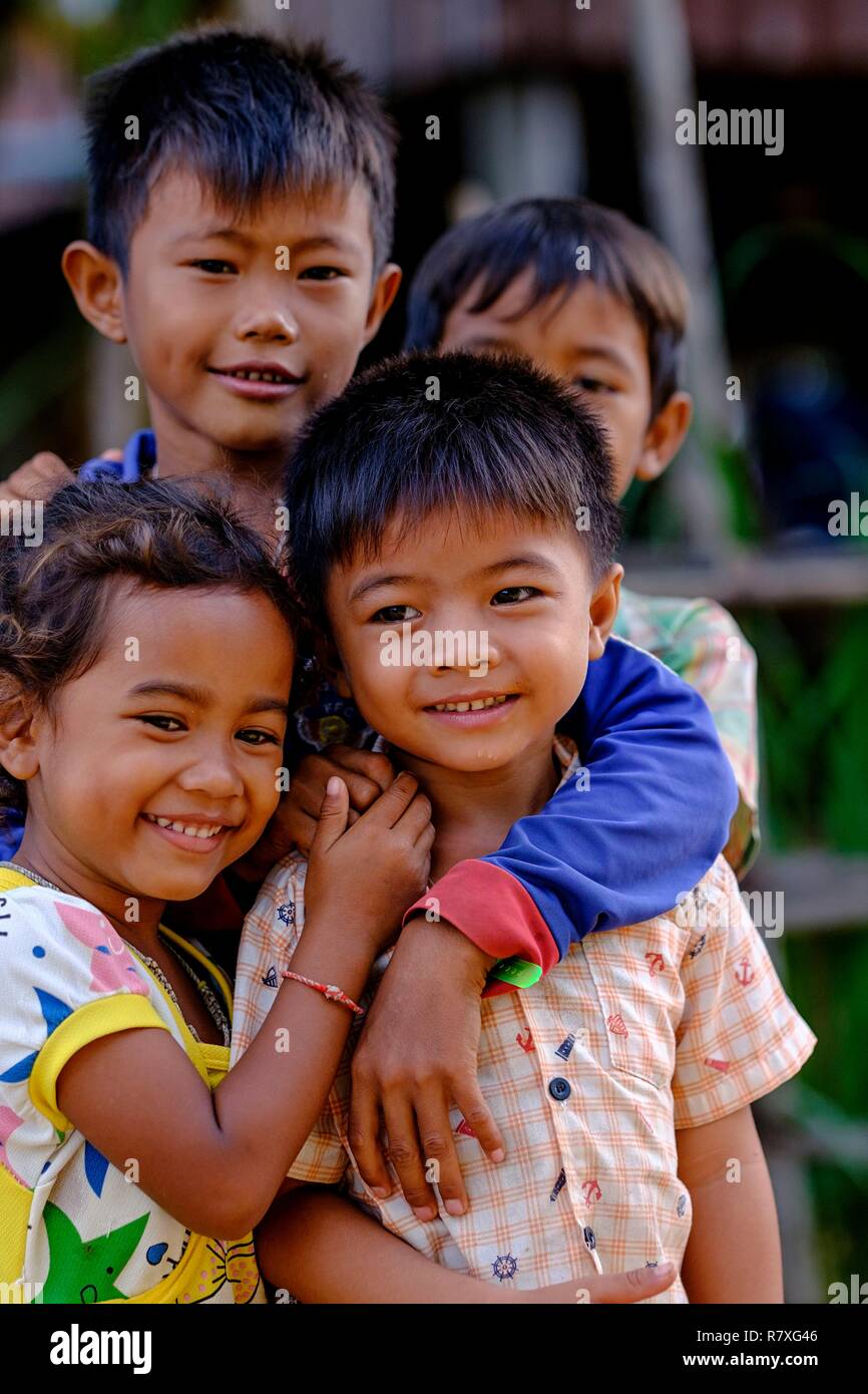 Cambodia Kompong Thom Province Kompong High Resolution Stock ...