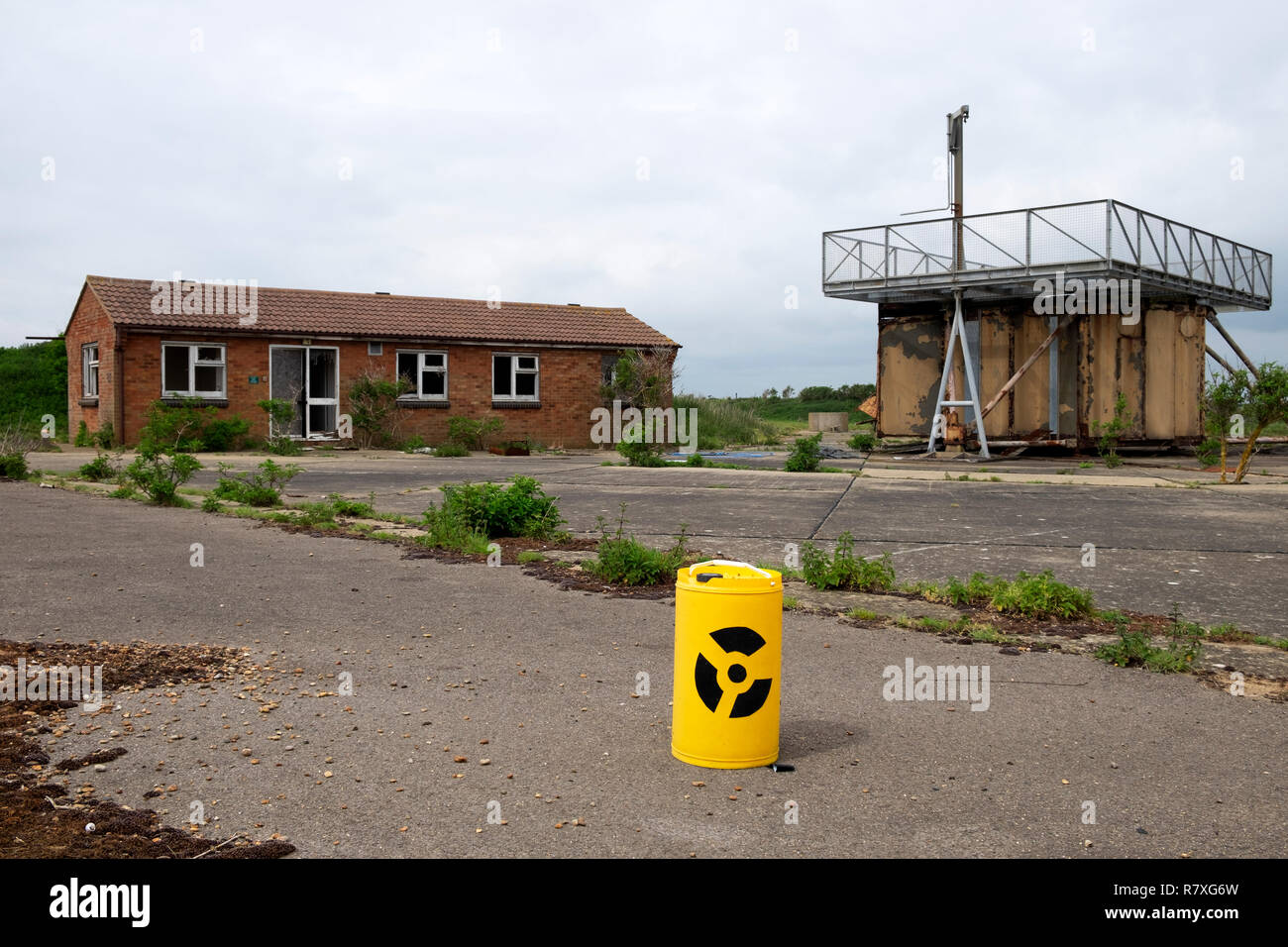 Former Cold War military missile base Stock Photo - Alamy