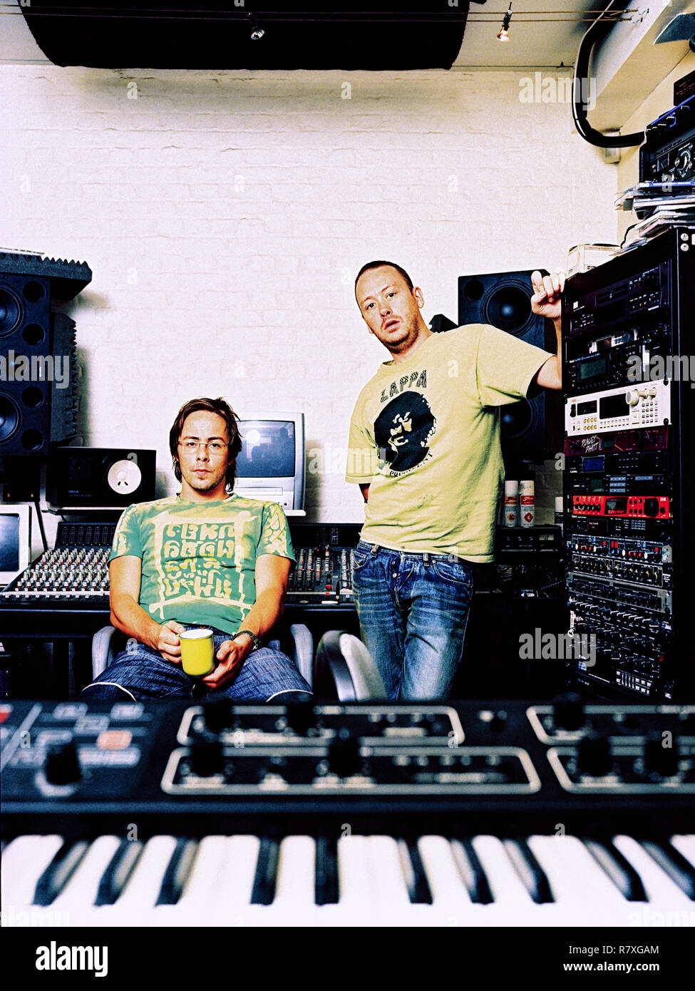 Basement Jaxx, English Electronic duo Felix Buxton and Simon Ratcliffe ...