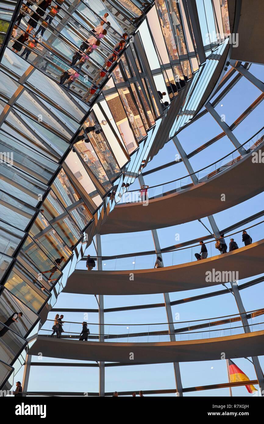 Interior of reichstag dome hi-res stock photography and images - Alamy