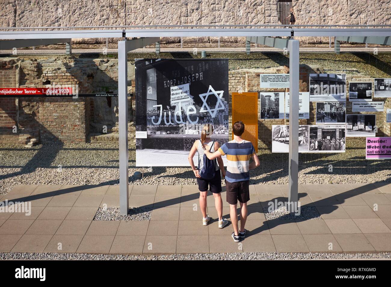 Germany, Berlin, Topography of Terror (Topographie des torres), museum ...