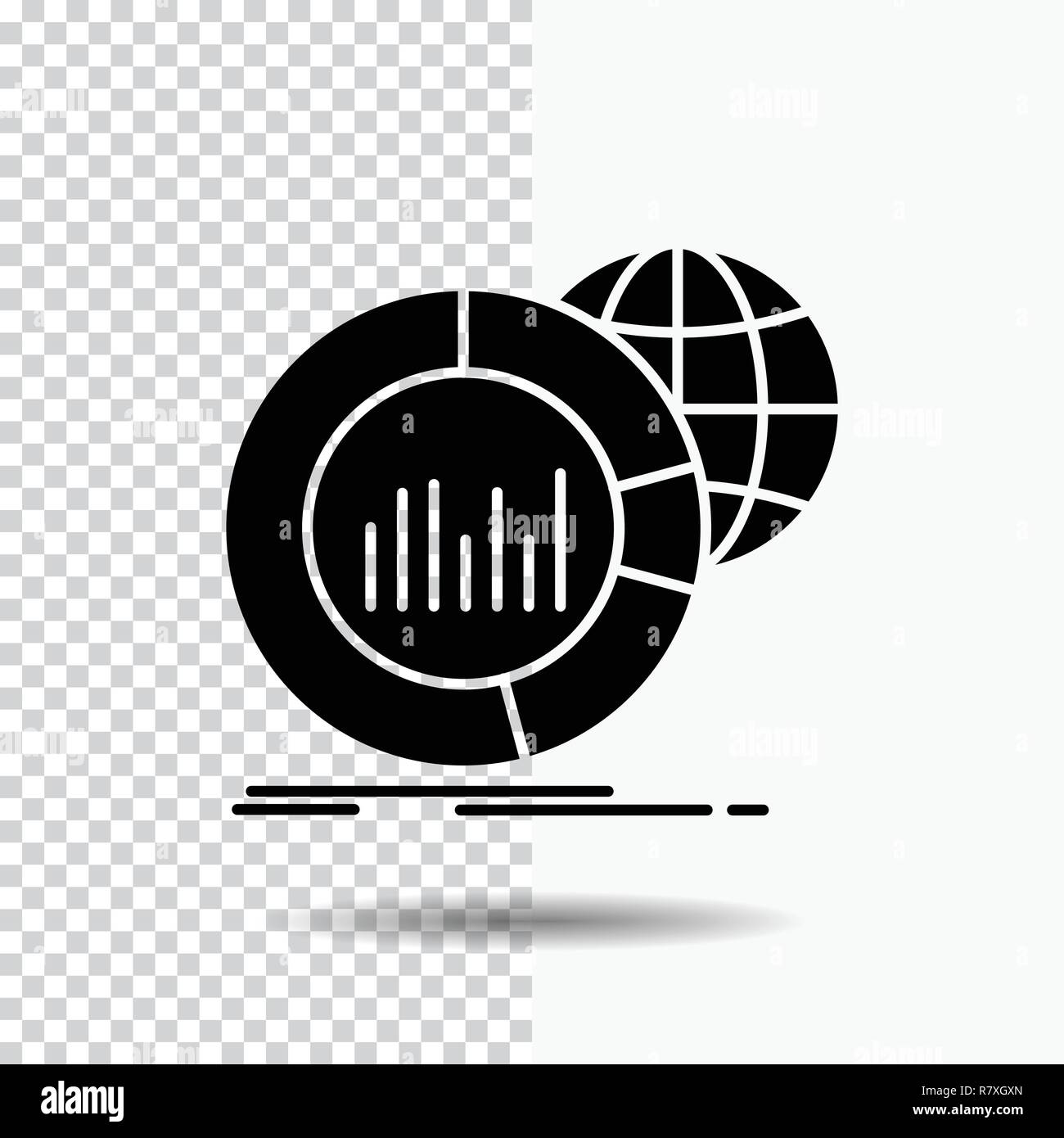 Transparent pie chart Stock Vector Images - Alamy