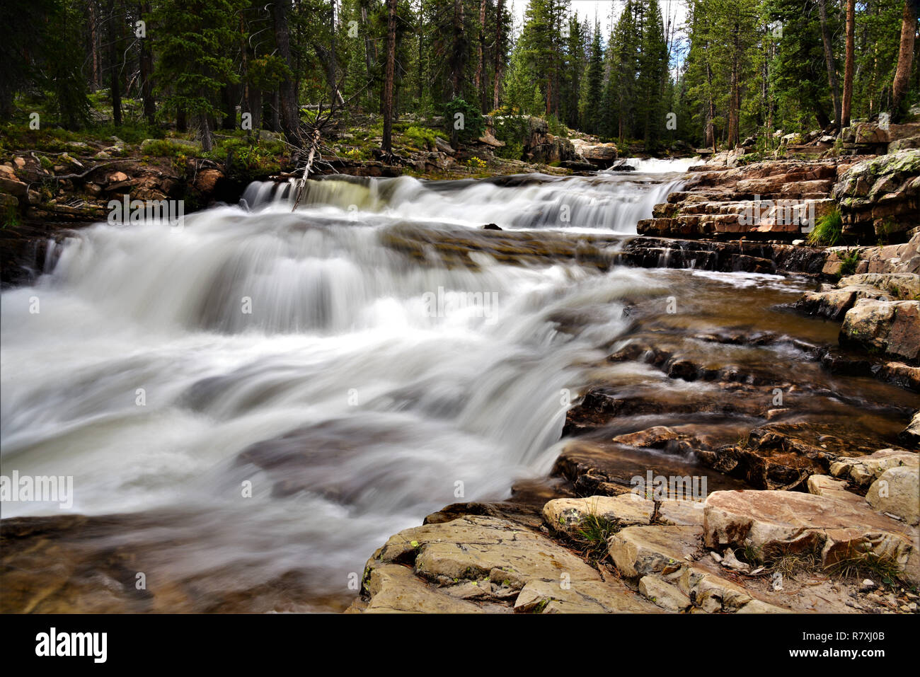 Milky waterfall hi-res stock photography and images - Alamy