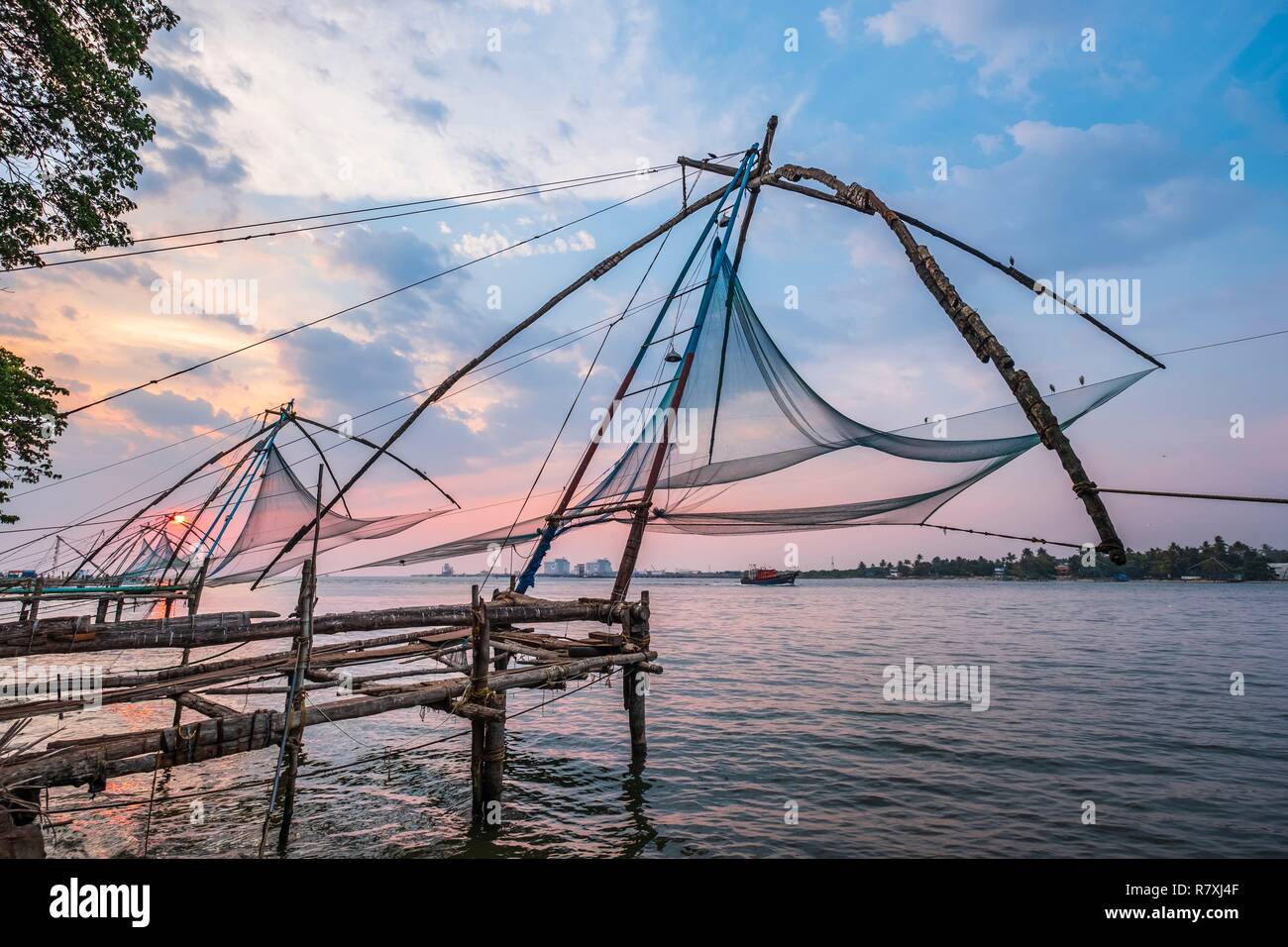 Inde, state of Kerala, Kochi (or Cochin), Fort Kochi (ou Fort Cochin ...