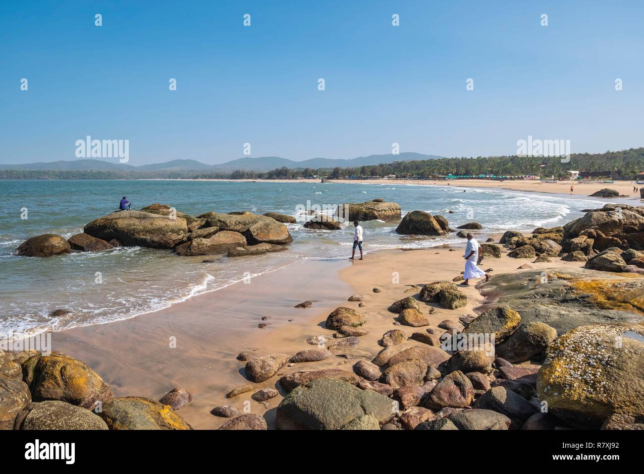 India, Goa, Agonda beach Stock Photo - Alamy