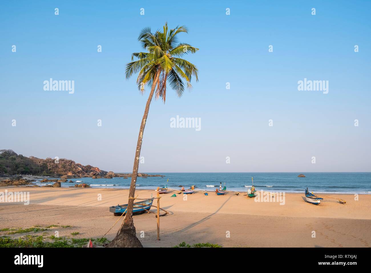 India, Goa, Agonda beach Stock Photo - Alamy