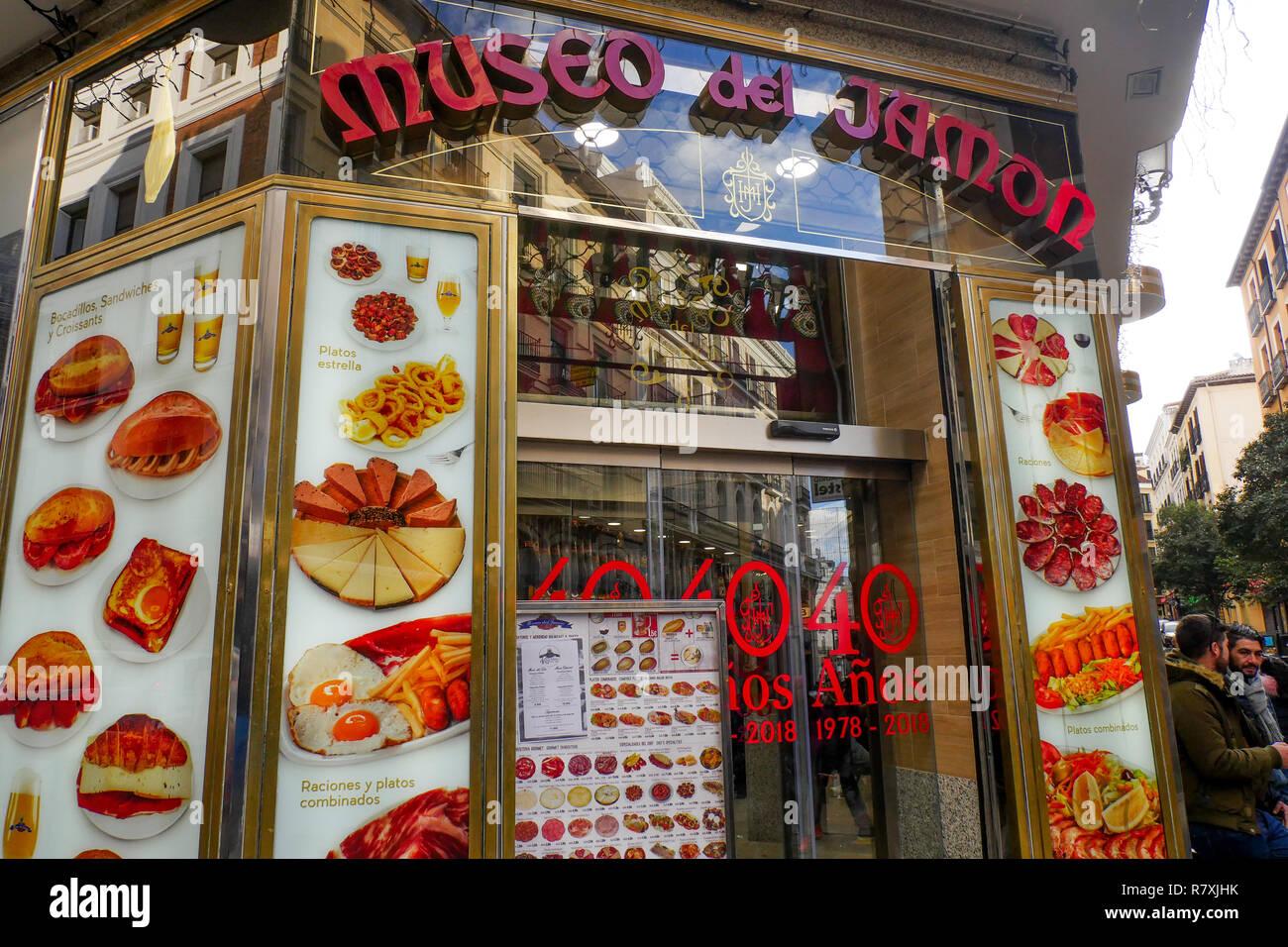 Museum of Ham, Museo de Jamon, Madrid, Spain Stock Photo - Alamy