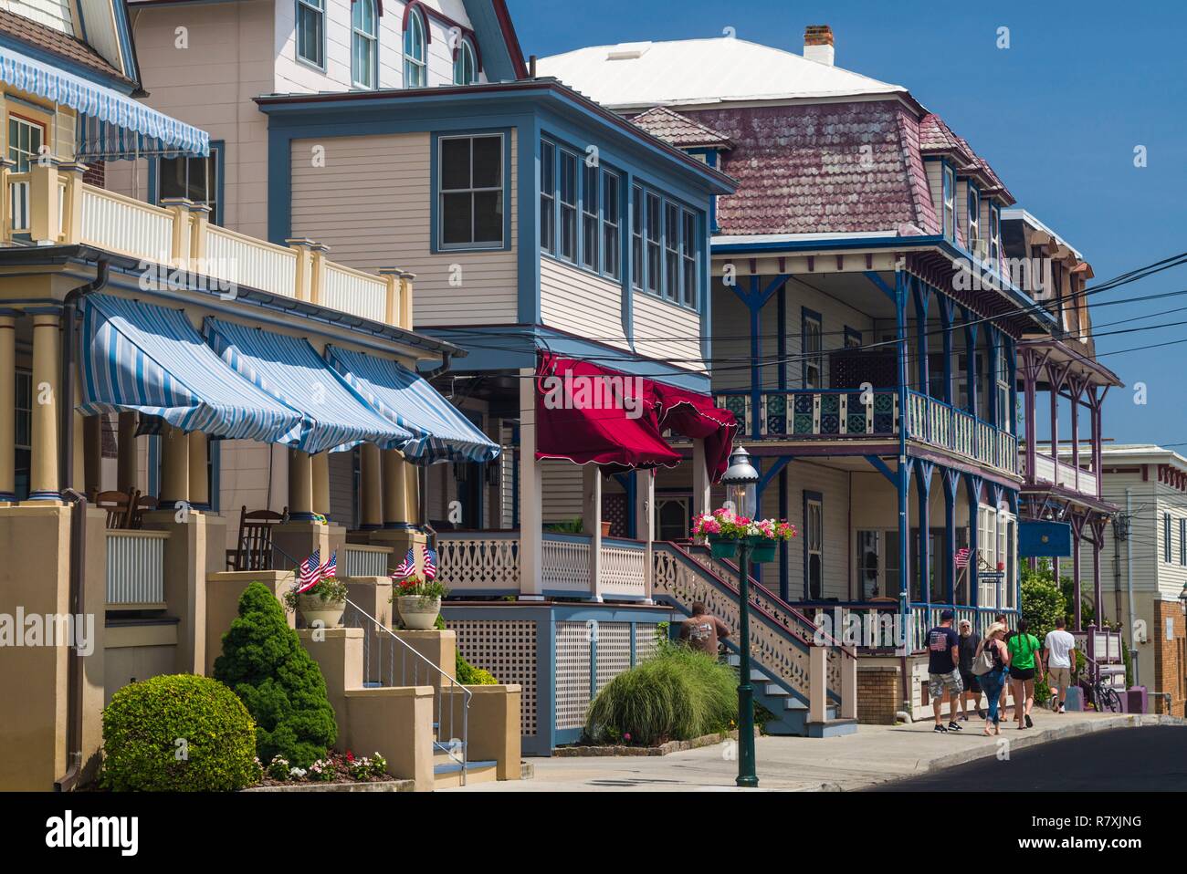 United States, New Jersey, Cape May, Cape May Architecture, Victorian ...