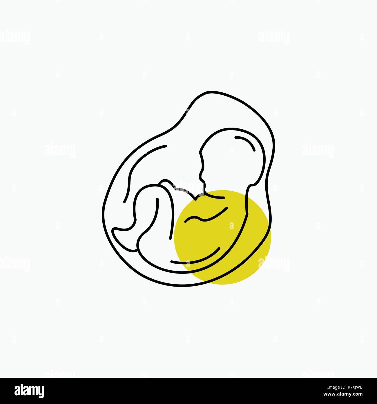 Pregnancy examination Stock Vector Images - Alamy