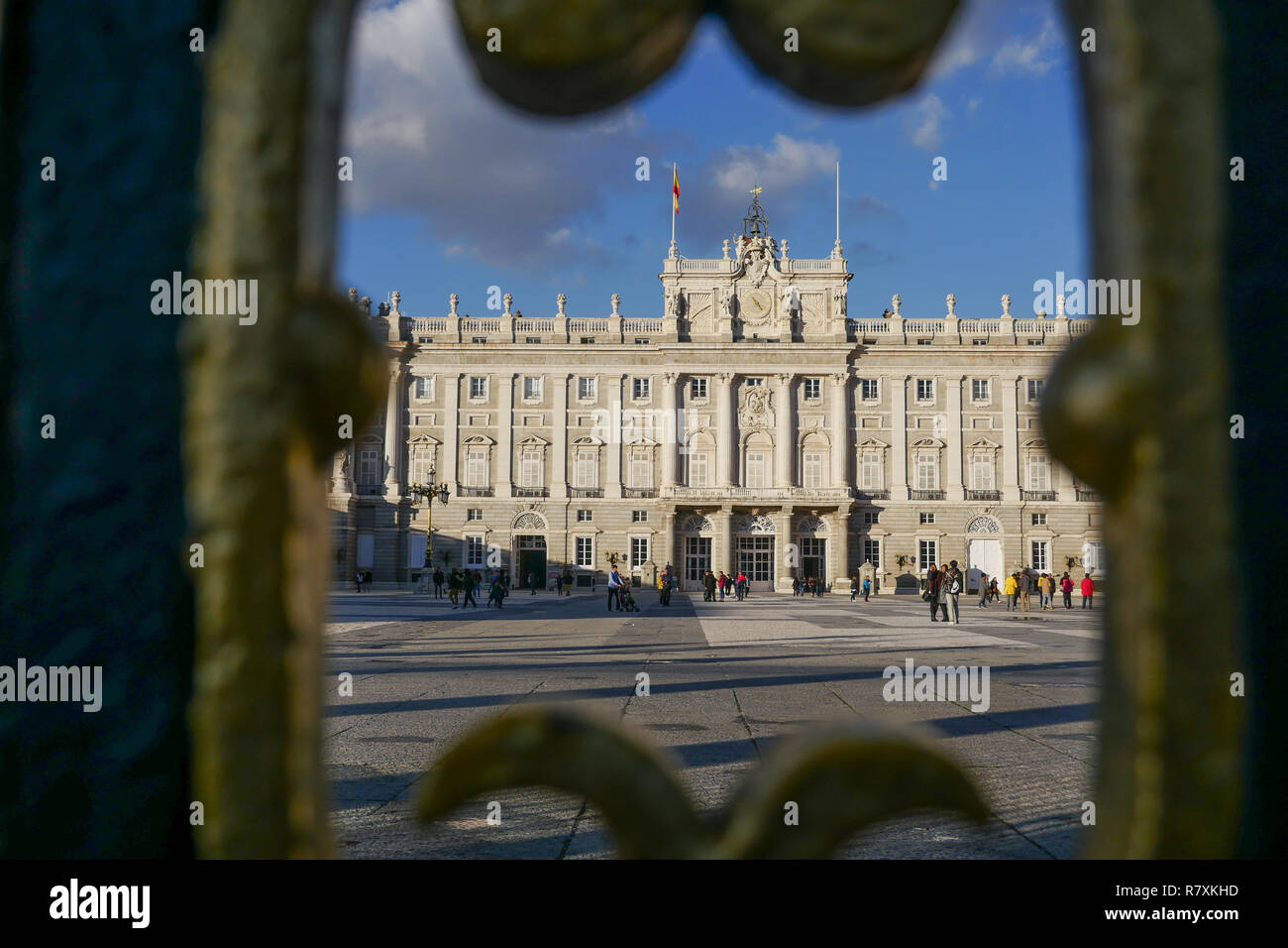 The Royal Palace, Madrid, Spain Stock Photo - Alamy