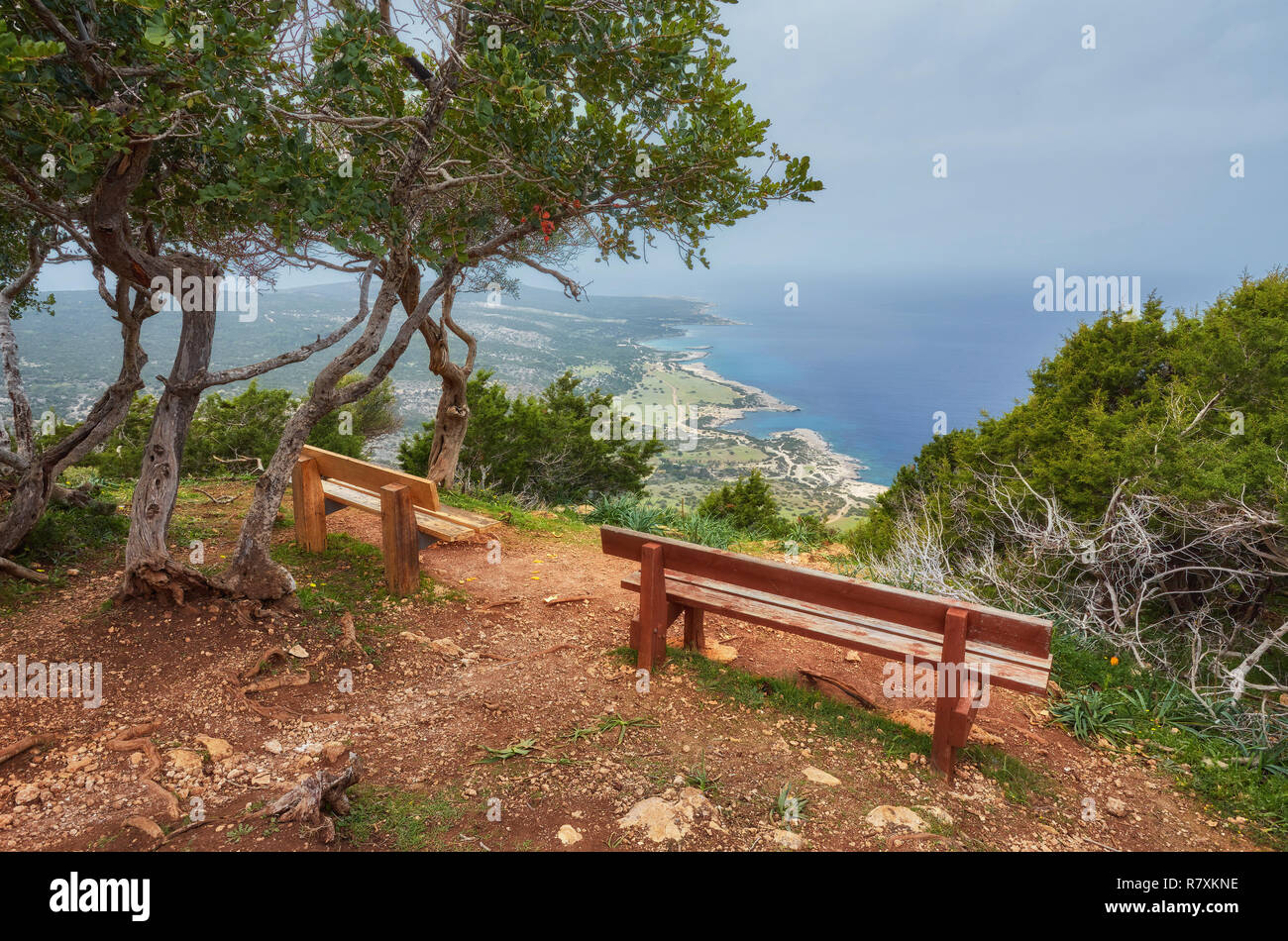 Landscape of Akamas Peninsula National Park, Cyprus Stock Photo - Alamy