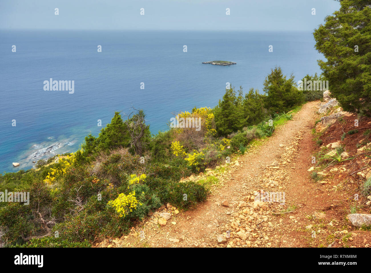 Landscape of Akamas Peninsula National Park, Cyprus Stock Photo - Alamy
