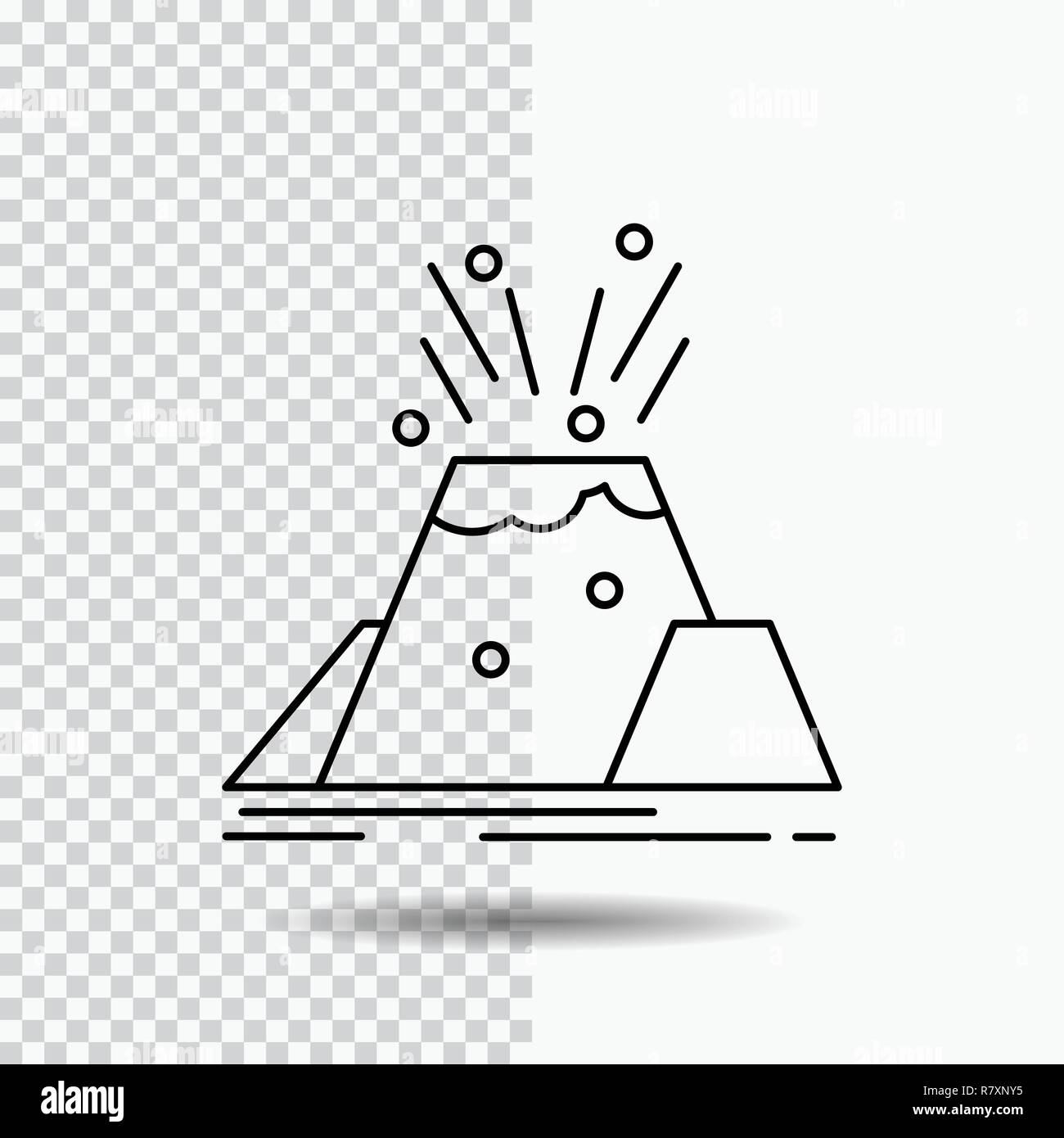 Avalanche zone Stock Vector Images - Alamy