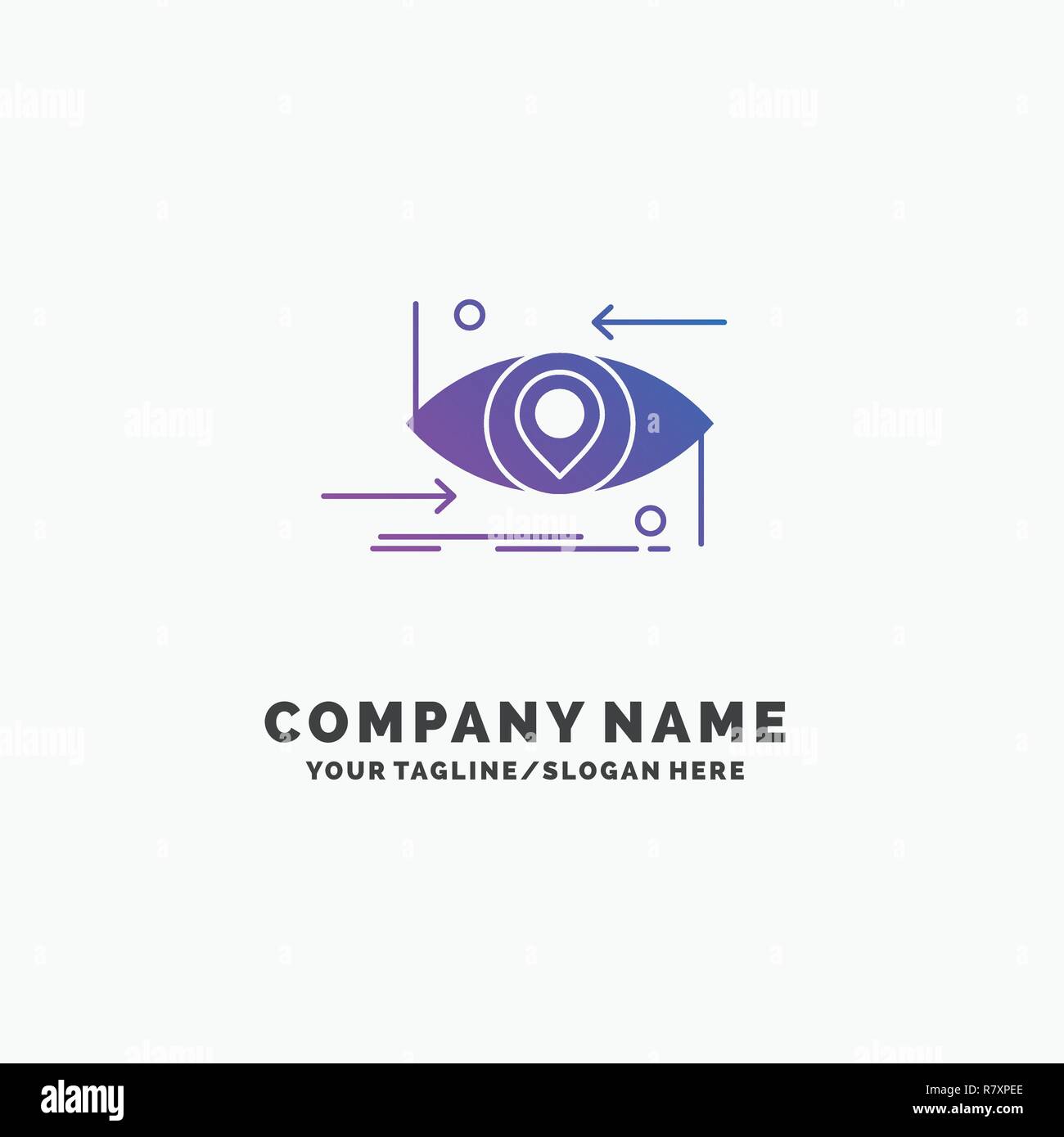 Purple scanning Stock Vector Images - Alamy